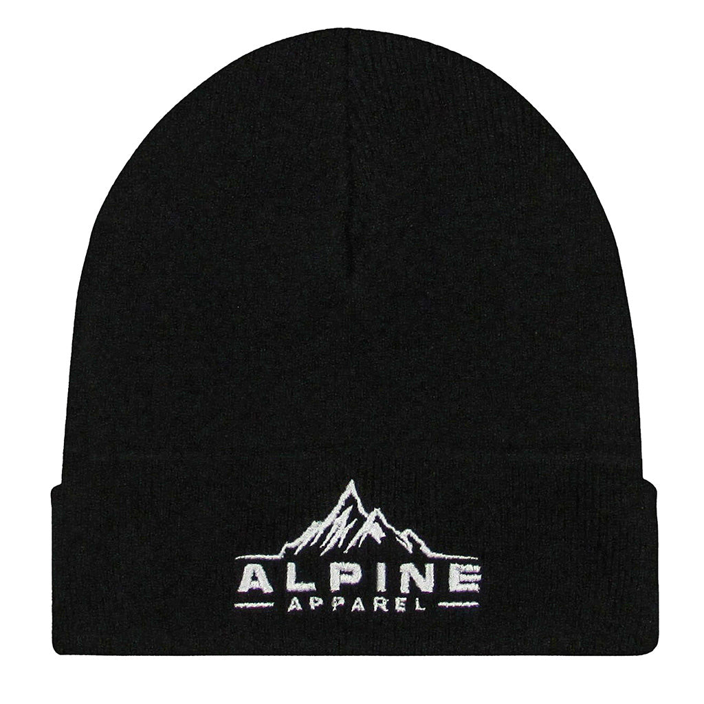 Classic Alpine Beanie - Black – Alpine Apparel